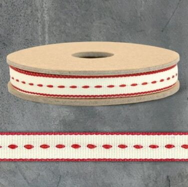 3m Ribbon-Thin stitch-Cream - Villa Farm